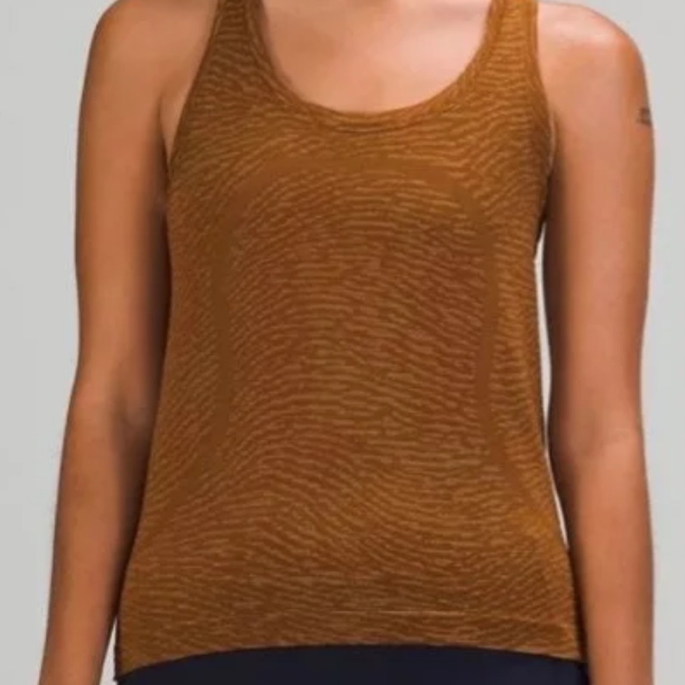 Lululemon Brown Swiftly Tech Tank 2.0 - Gem